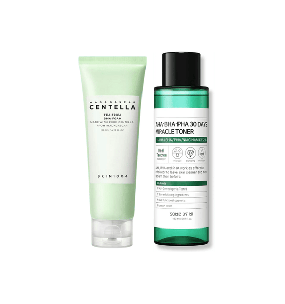 Acne Scars Removal Set – SKIN1004 cnetella tea tree BHA Foam + Some By ...